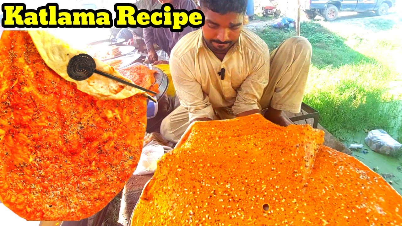 Katlama Recipe | Village Street Style Katlama Recipe | Deep Fried Desi ...