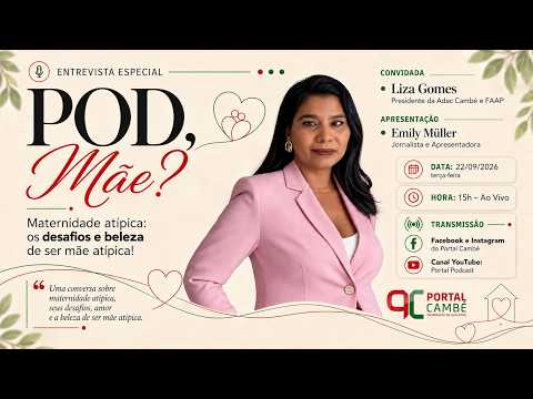 POD, Mãe? 🎙️ Maternidade atípica: desafios e beleza | Com Liza Gomes