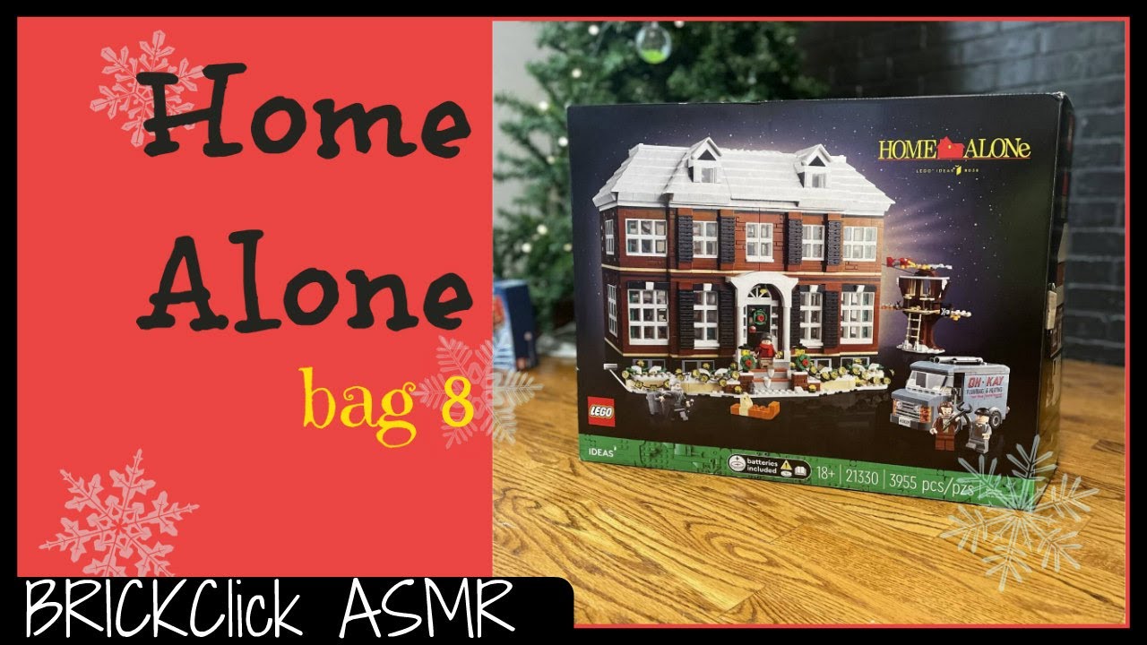 *[ASMR] LEGO Build: Home Alone (Day 8) - YouTube