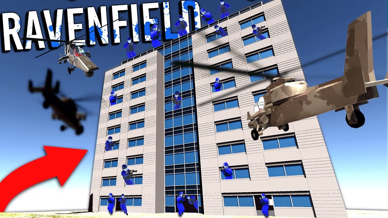 BATTLE FOR THE GIANT BUILDING! - Custom Maps - Ravenfield Gameplay ...