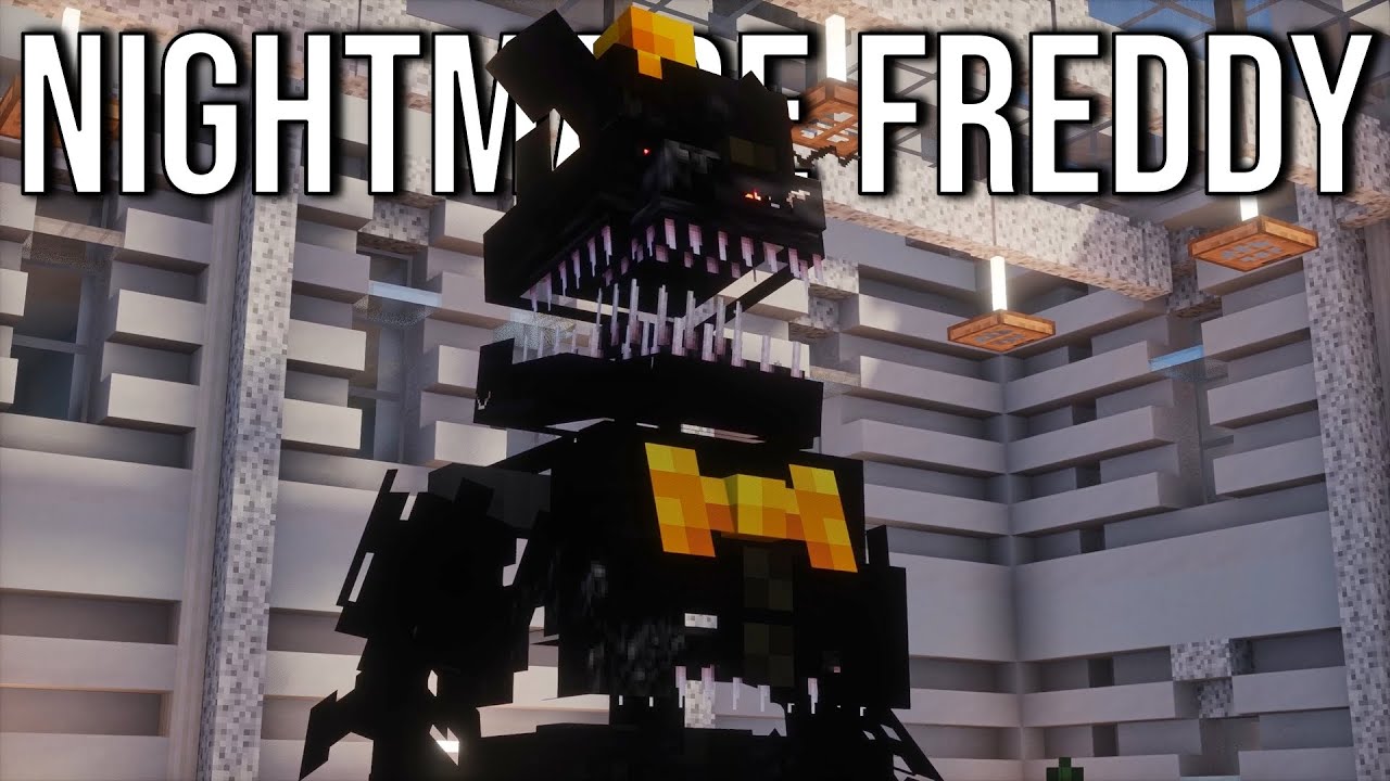 They Added Fnaf Scariest Animatronic To Minecraft...Minecraft Horror ...