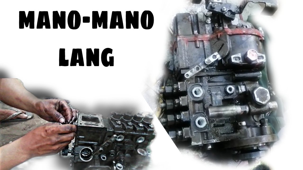 HOW TO REPAIR INJECTION PUMP|MANUAL REPAIR - YouTube