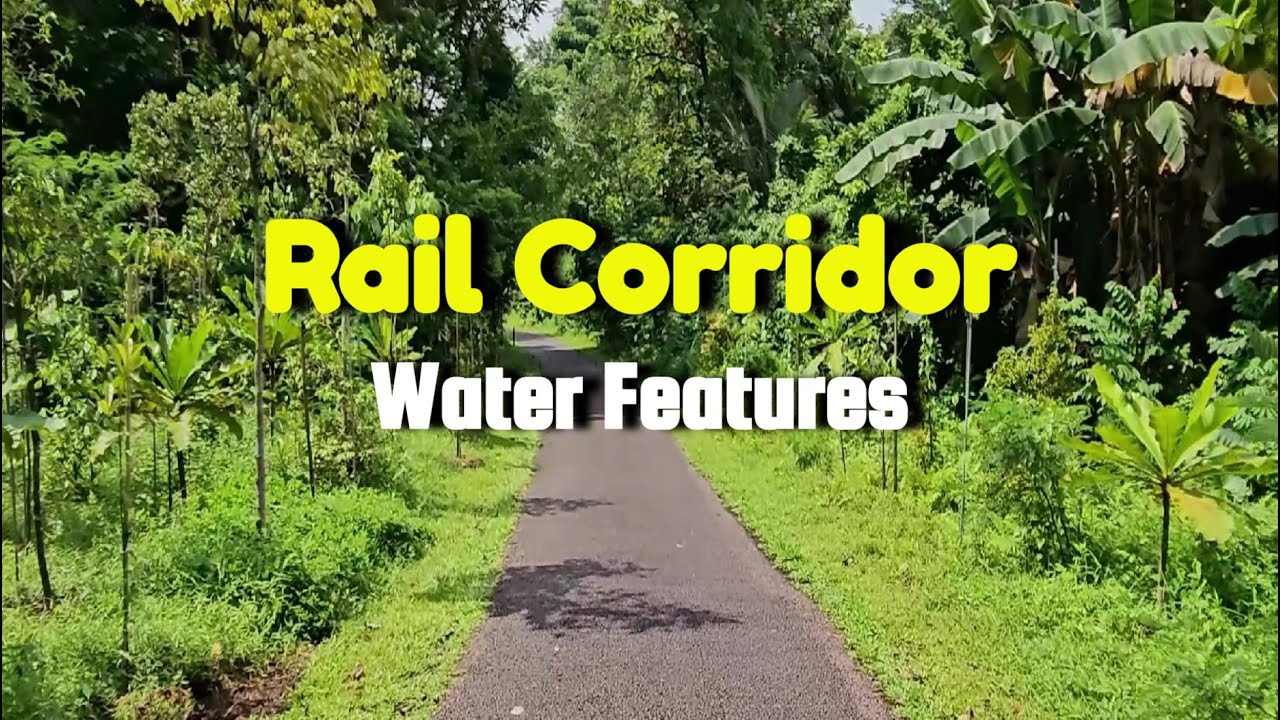 Rail Corridor Water Features - YouTube