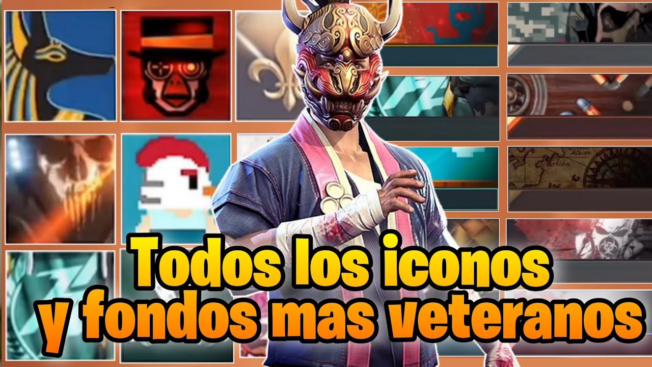 Todos los iconos y Fondos más veteranos de FreeFire - YouTube