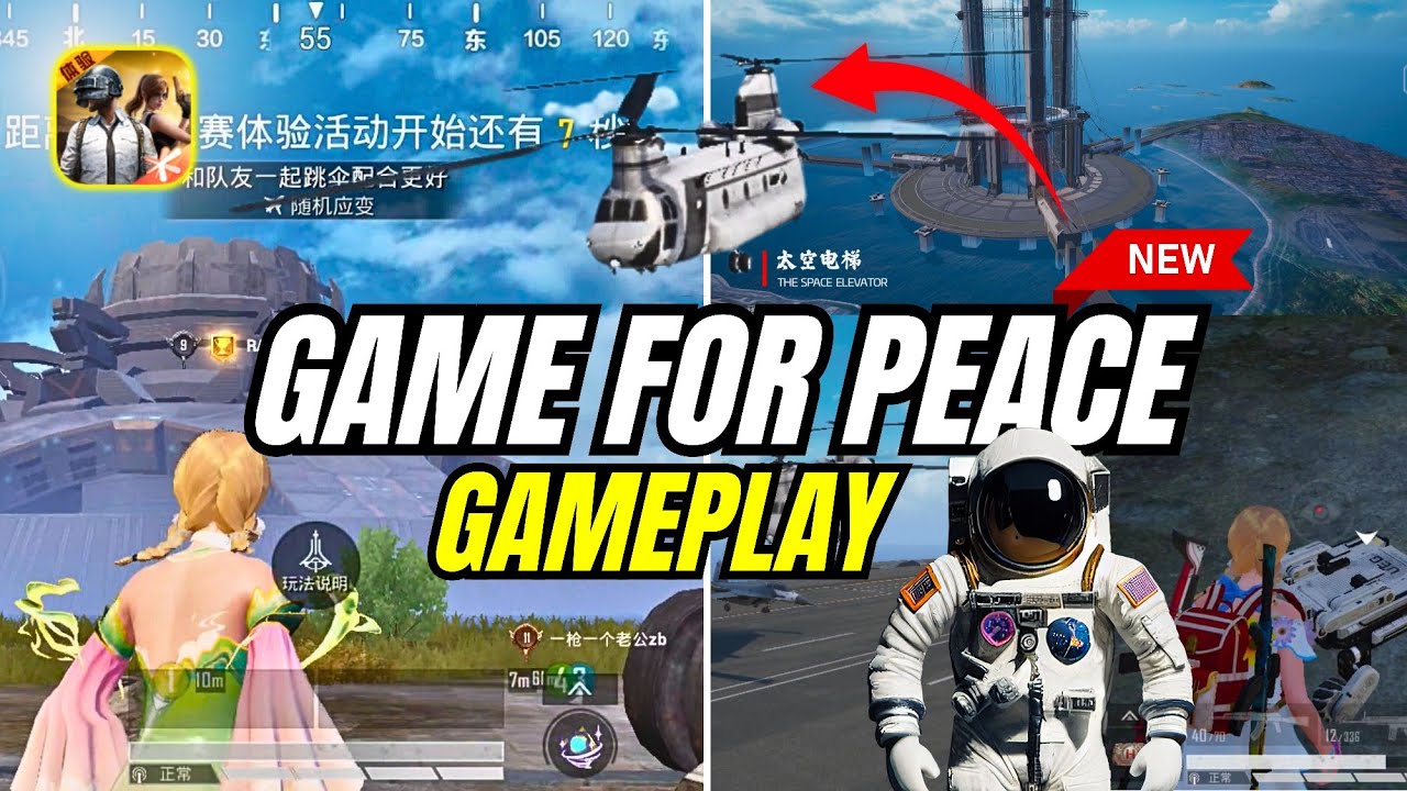 GAME FOR PEACE NEW UPDATE 2024 🛸🌍Latest version Full Gameplay ( 4k ...