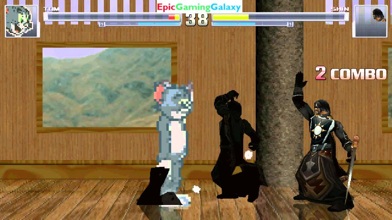 MUGEN Watch Mode Matches / Battles / Fights Of Tom Cat From The Tom And ...