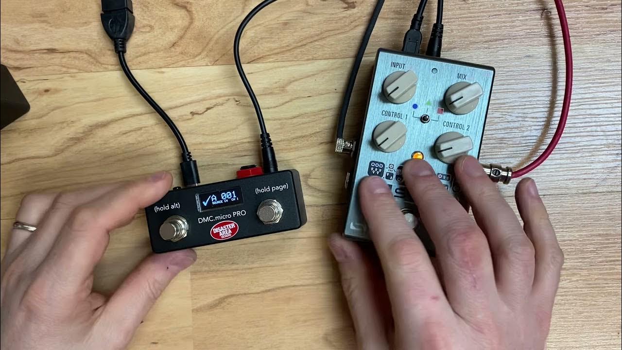 DMC.micro USB MIDI Thru Setup - YouTube