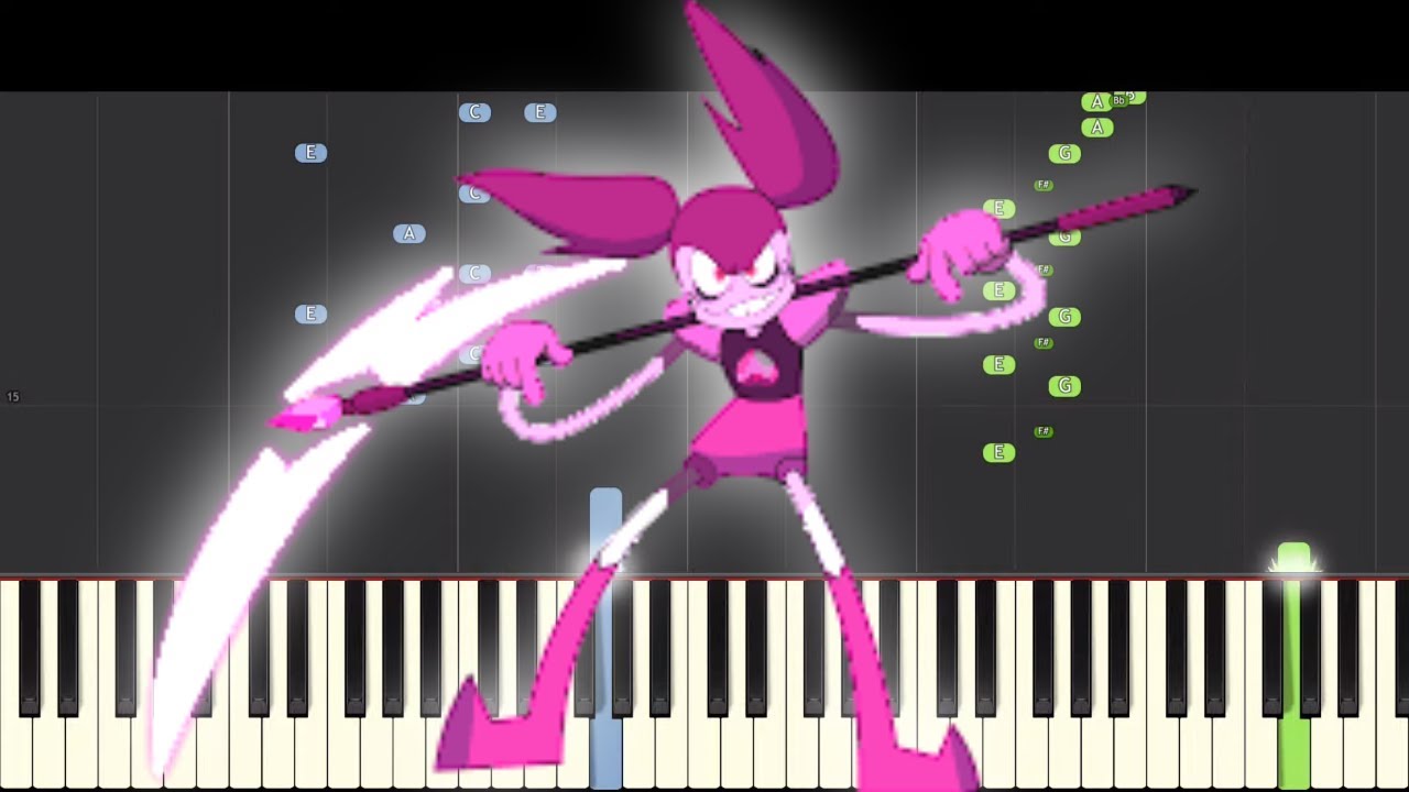 Steven Universe The Movie - Spinel's Song - Other Friends Piano Cover ...