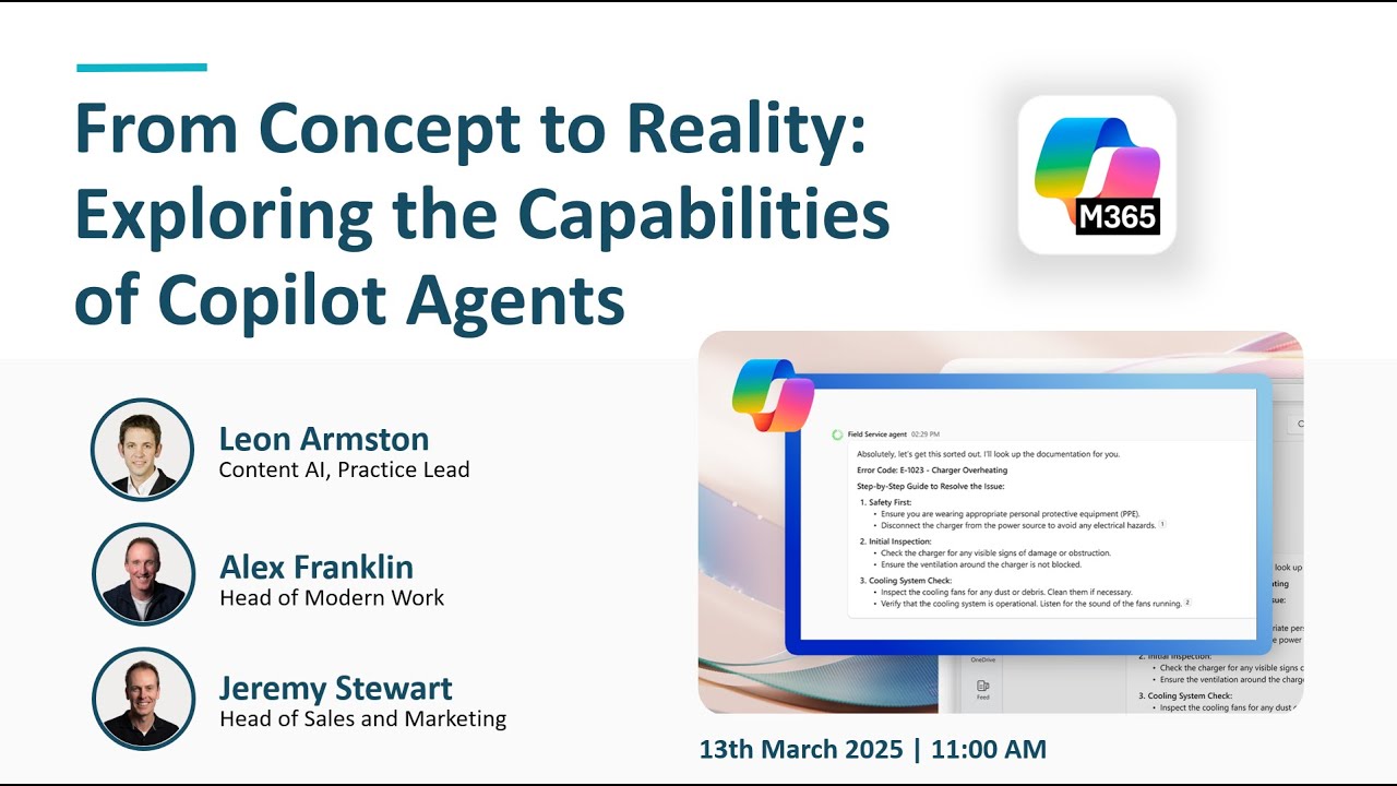 From Concept to Reality: Exploring the Capabilities of Copilot Agents ...