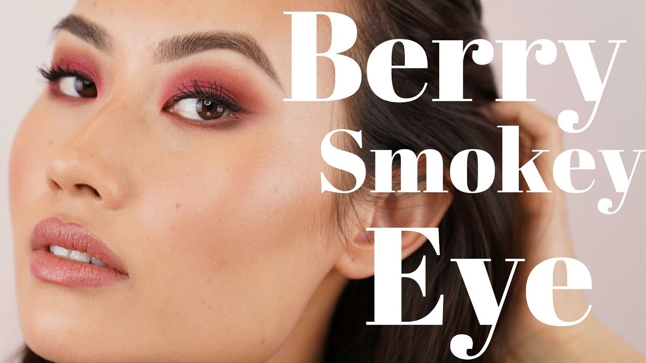Berry Smokey Eye And Fresh Flawless Skin Sarah Enn Youtube