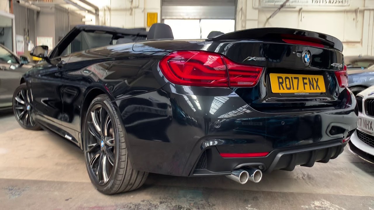 RO17FNX BMW 435D M SPORT AUTO CONVERTIBLE M PERFORMANCE - YouTube