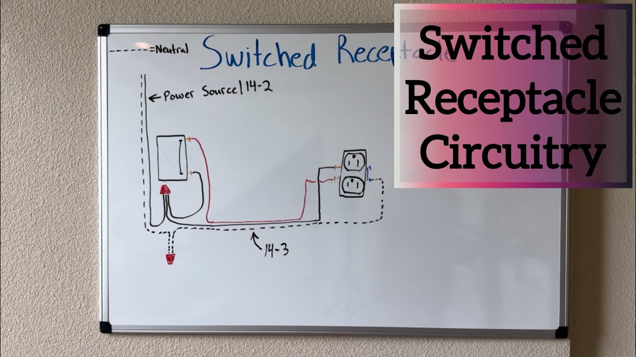 Switched Receptacle Circuitry Explained - YouTube