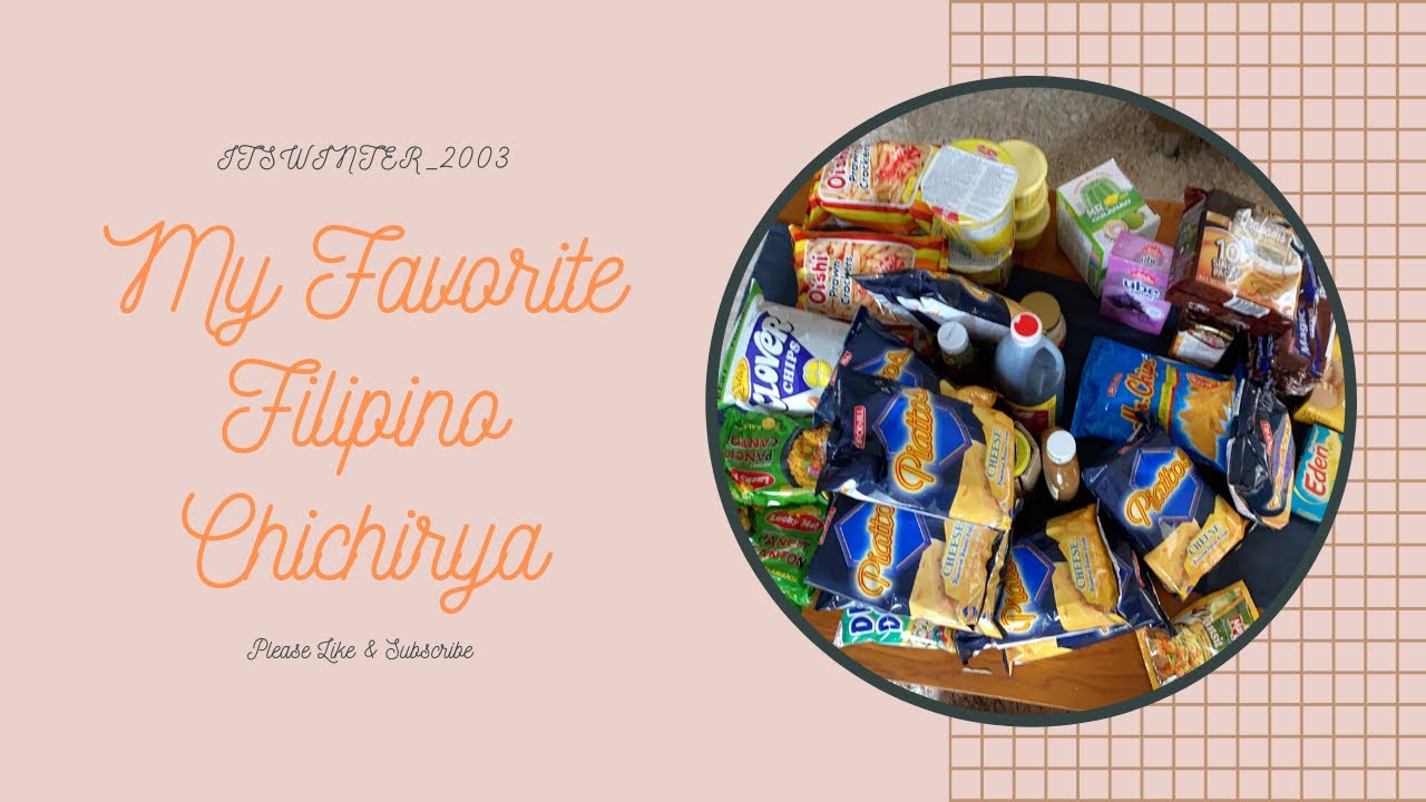 FILIPINO CHICHIRYA/ PRODUCTS - YouTube