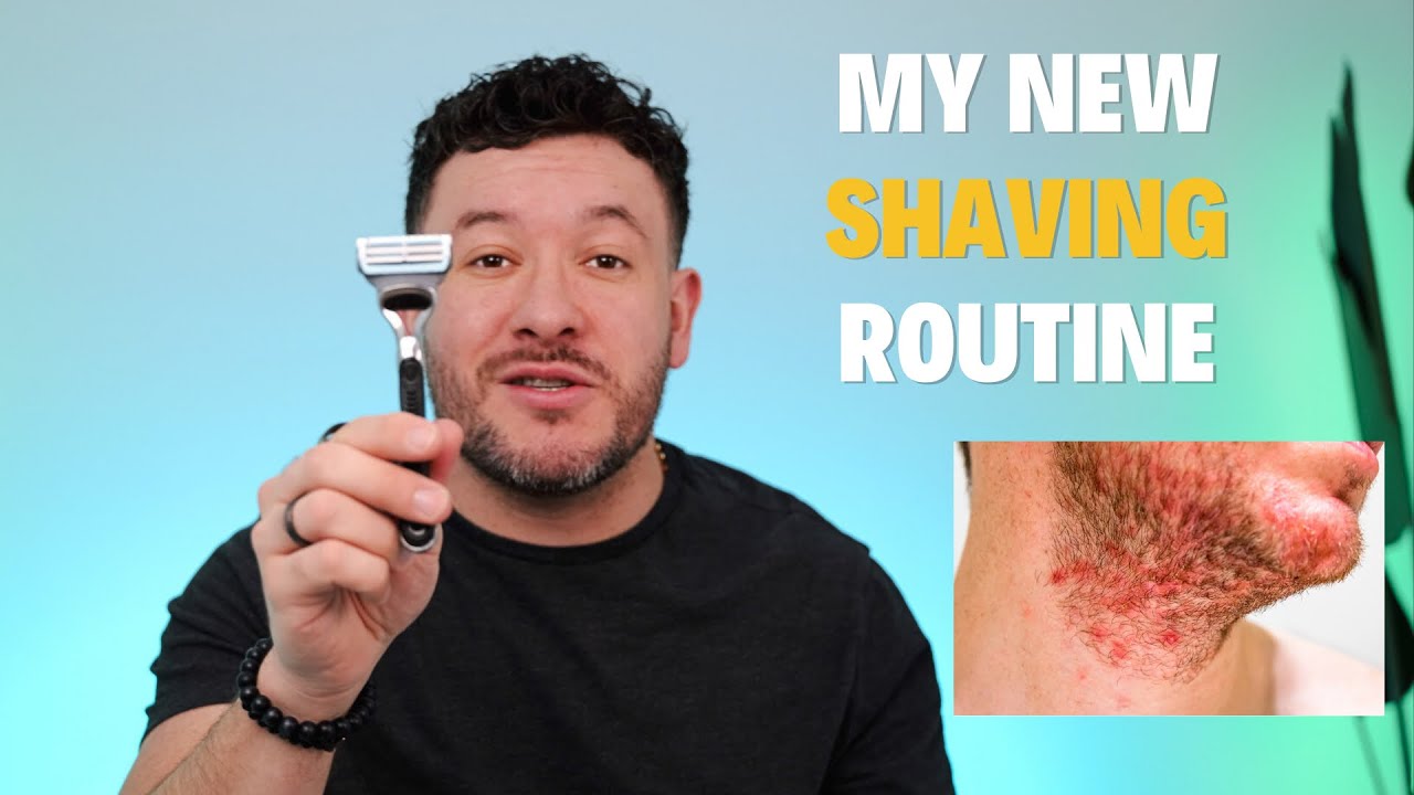 My Shaving Routine to Help Prevent Razor Bumps - YouTube