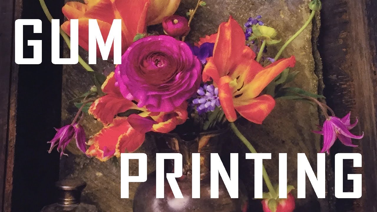 Modern Gum Bichromate Printing - YouTube