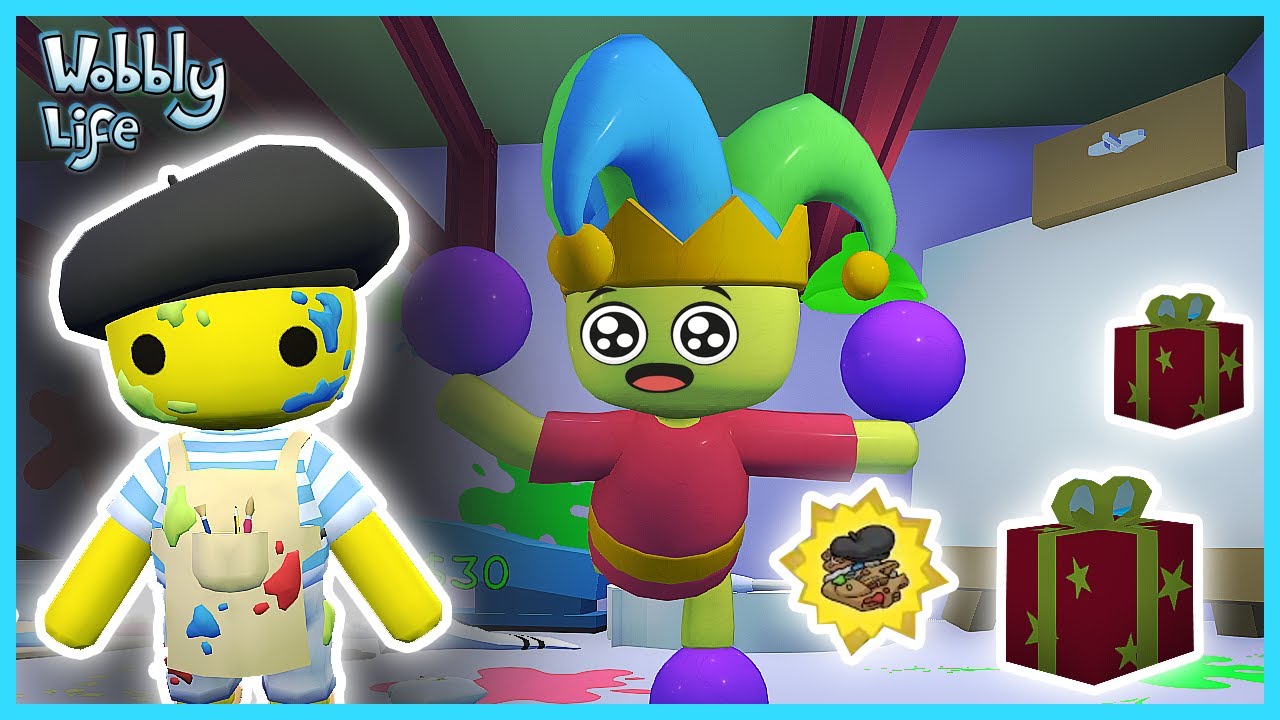NEUE GESCHENKE und der ARTIST JOB in Wobbly Life #wobblylife #update ...