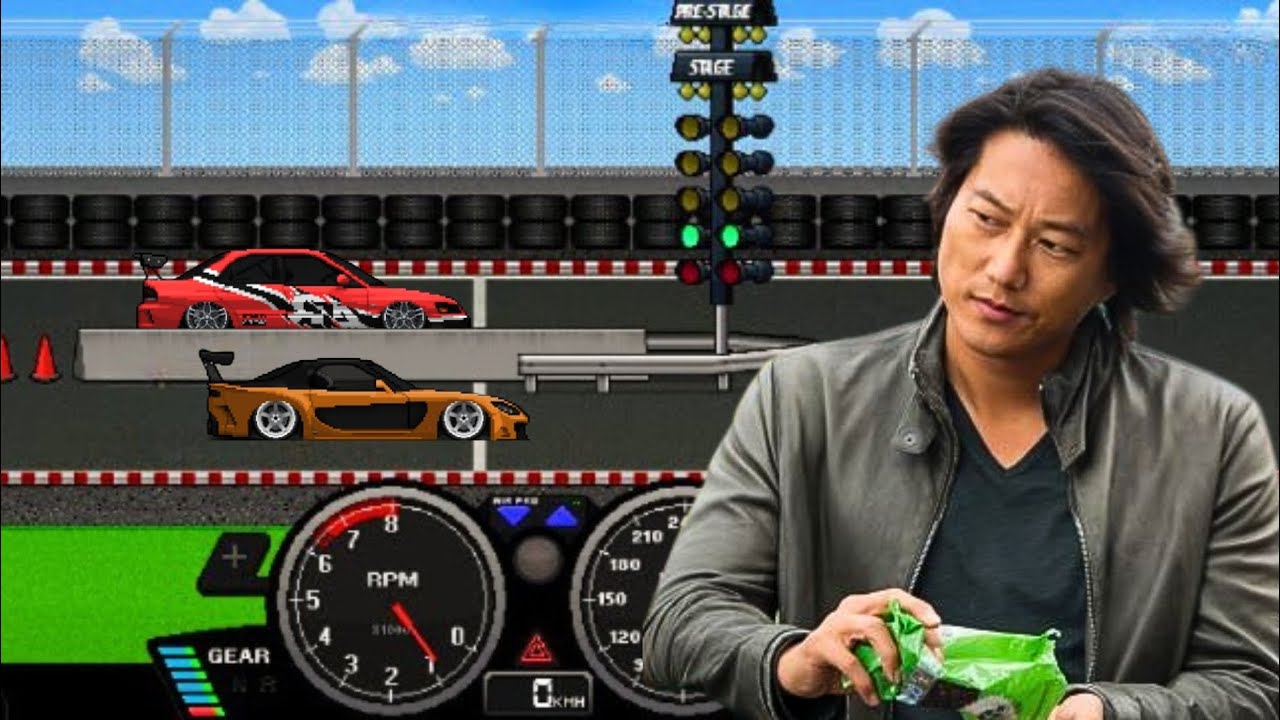 pixel car racer - Build Tokyo Drift Han's car 1997 Mazda RX-7 - Ethanol ...