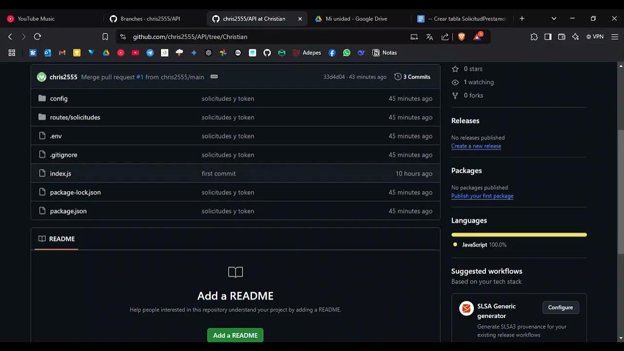 Como crear API para una tabla - YouTube