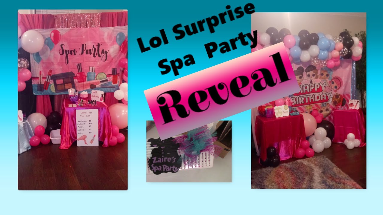 SPA PARTY / REVEAL - YouTube