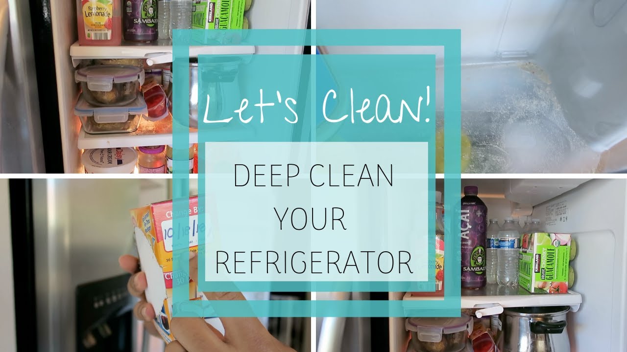 LET'S CLEAN TOGETHER // FRIDGE DEEP CLEAN // CLEANING MOTIVATION 2019 ...