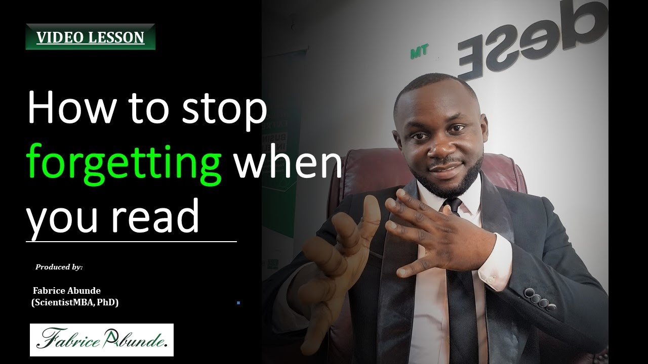 How to read and learn anything without forgetting - YouTube