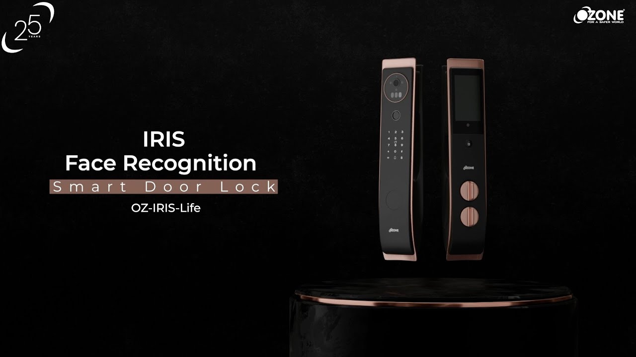 Ozone | Iris Face Recognition Smart Lock | New Launch - YouTube