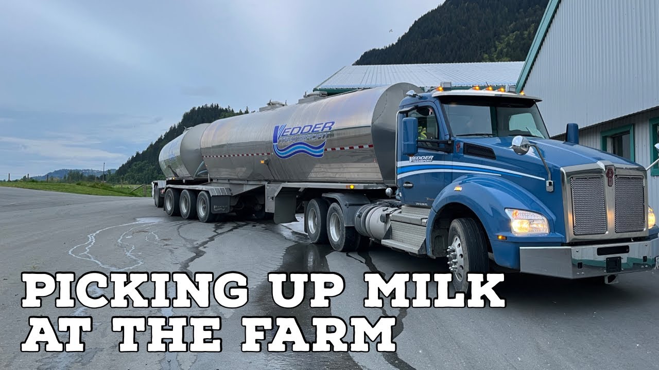 Buhay Milk tanker driver sa Canada - YouTube
