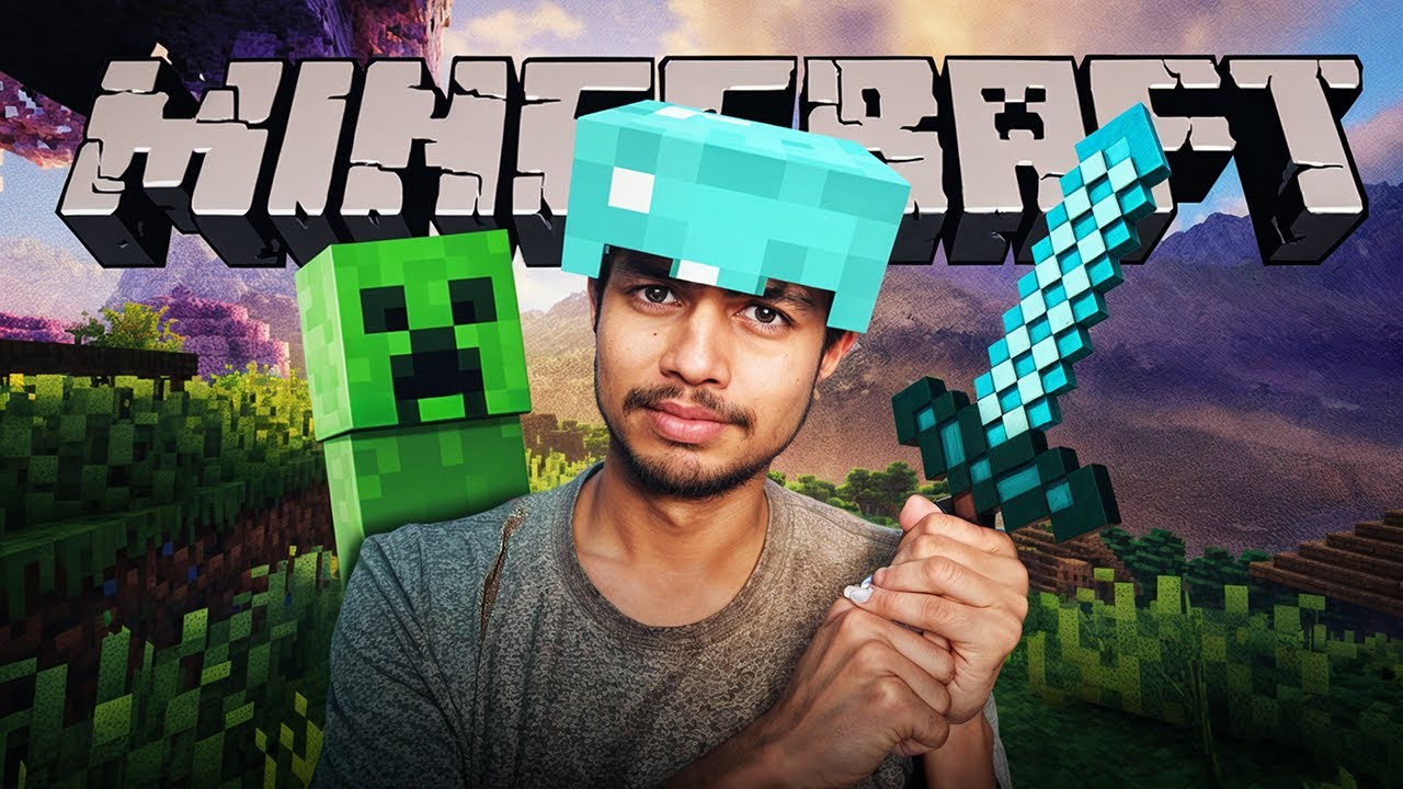 Building and Exploring in Minecraft | Chichore SMP LIVE #2 - YouTube