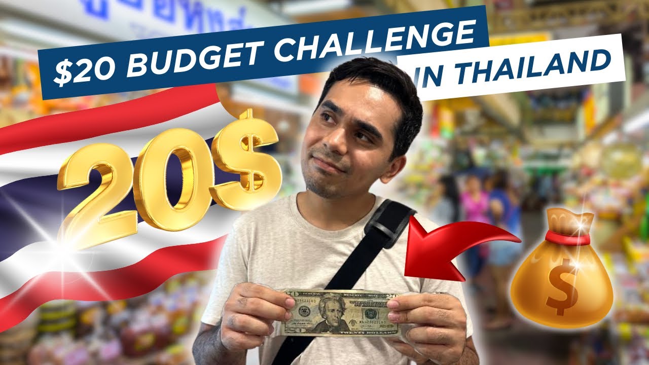 $20 CHALLENGE IN THAILAND | HASH ALAWI - YouTube