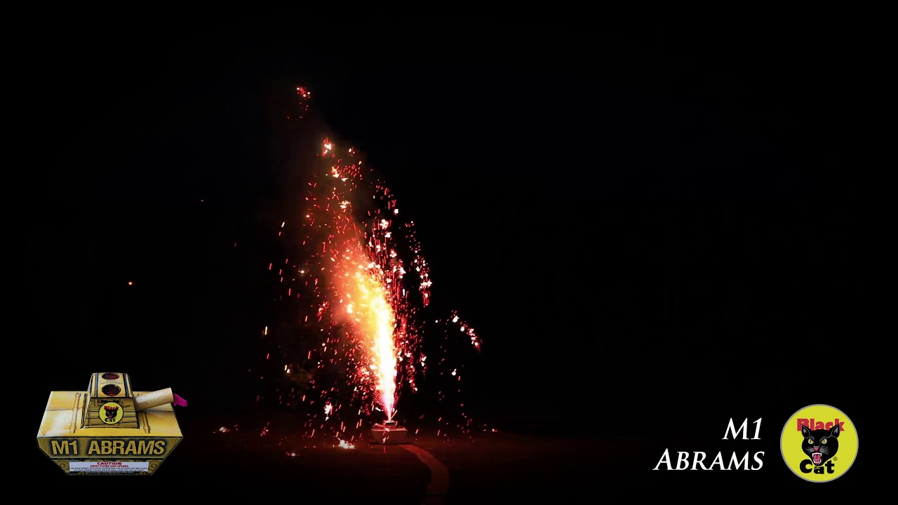 M1 Abrams - Black Cat Fireworks - YouTube