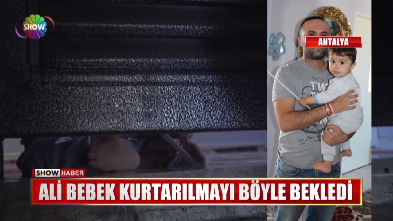 Ali Bebek kurtarılmayı böyle bekledi - YouTube