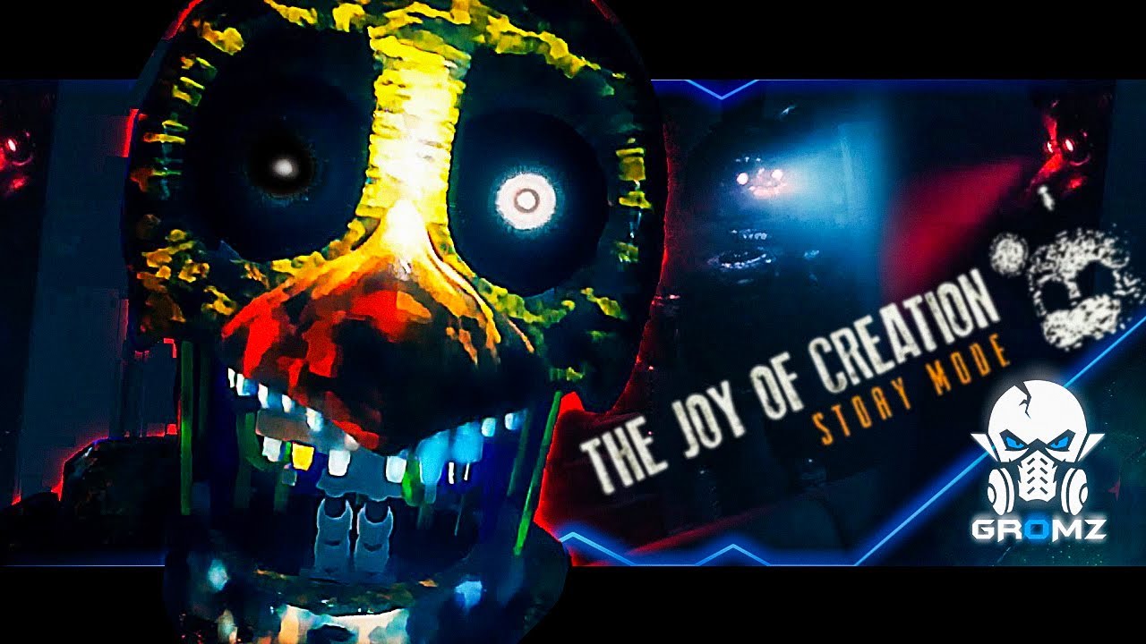 FNAF Мод Стори The Joy of Creation Story Mode прохождение Стрим на PC ...