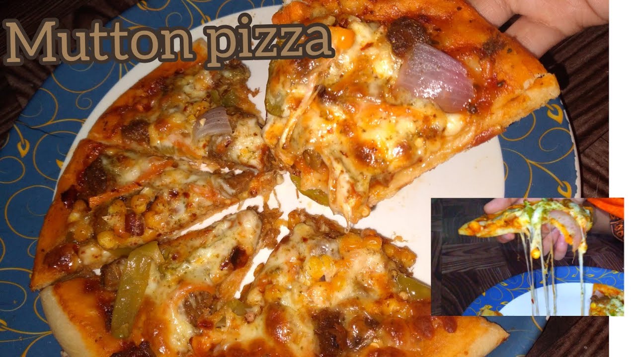 Mutton pizza recipe without oven|#pizza #muttonpizza #bakraeidspecial # ...