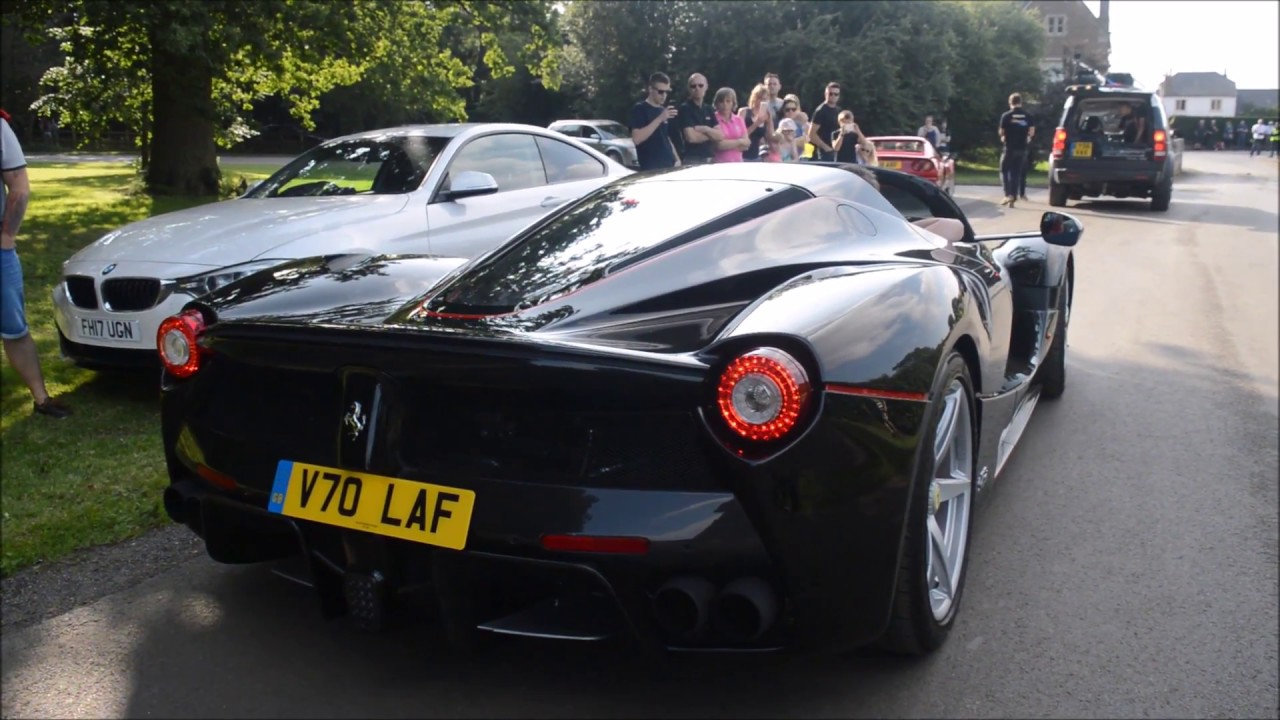 BEST FERRARI TRAFFIC EVER??? FT LAFERRARI! - YouTube