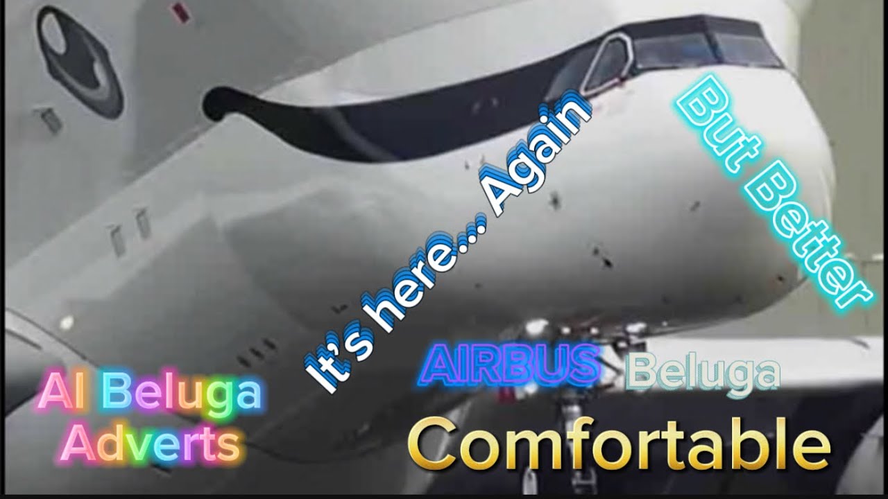 So I asked AI to make an Airbus Beluga advert…Again #video #capcut # ...