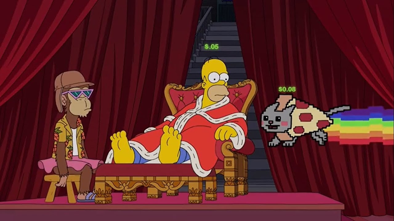 The Simpsons - The NFT Craze Is Over - YouTube