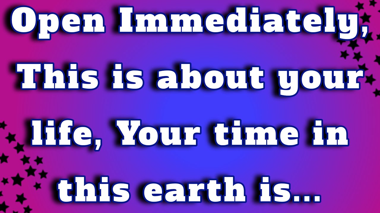 Angel Says: 😱😭Your Time On This Earth Is... 🌈 god 🌈 God Message 1111 ...