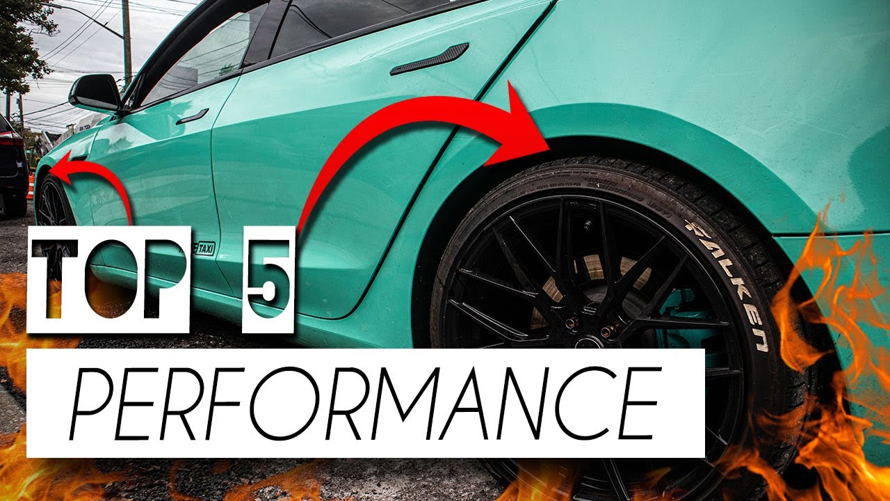 BEST 5 PERFORMANCE UPGRADES TESLA MODEL 3 - YouTube