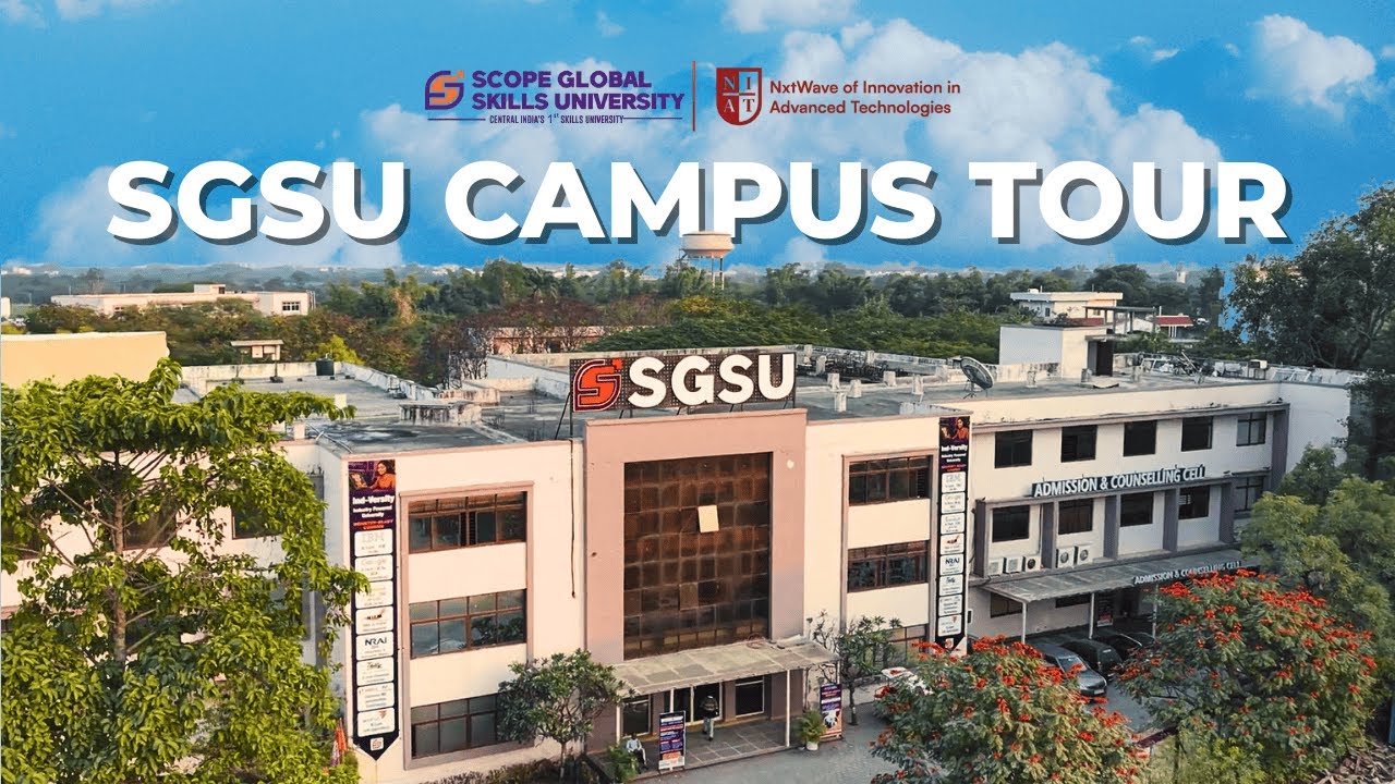 SGSU Bhopal Campus Tour | @NIATIndia. - YouTube