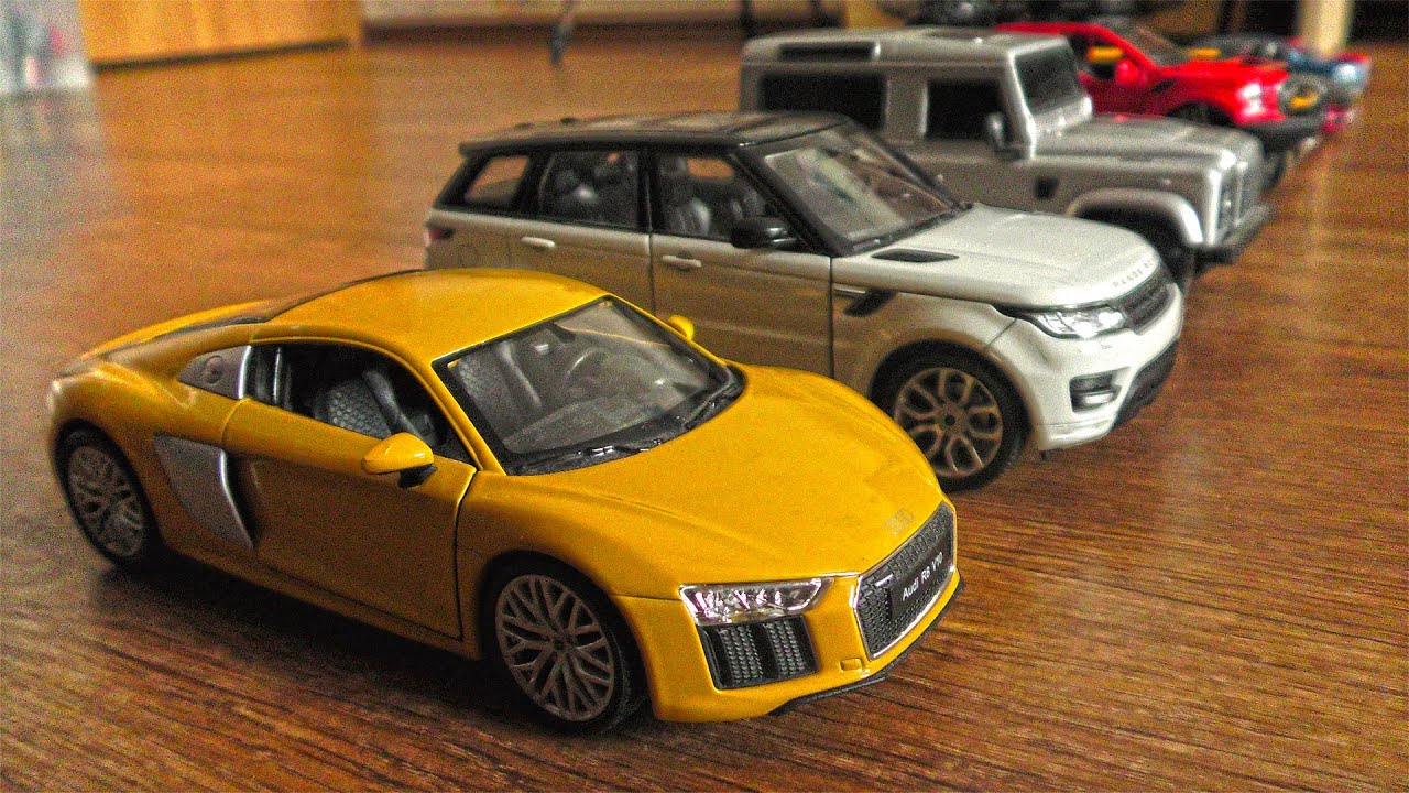 Moving Cars Arranged in Order - YouTube