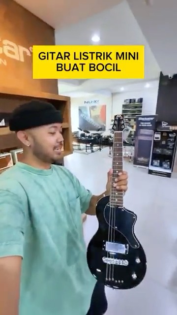 Gitar Listrik Mini Buat Anak Kecil - YouTube