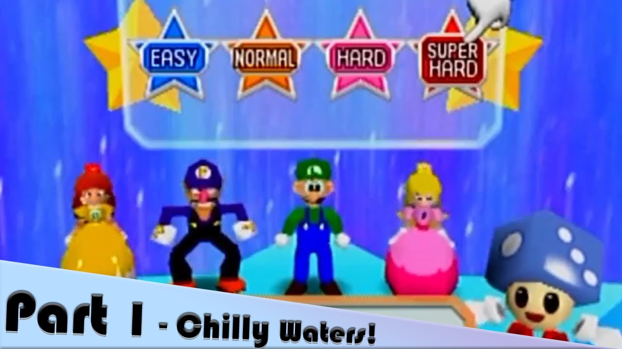 Let's Play Mario Party 3 All Boards - Part 1 - Chilly Waters - YouTube