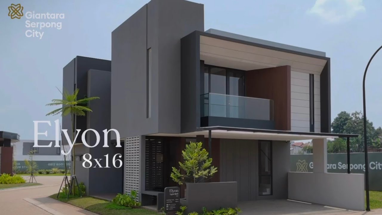 Giantara Serpong City, Tipe Elyon 8X16. #giantaraserpongcity #property - YouTube