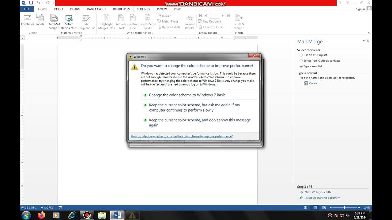 Mail Merge - YouTube
