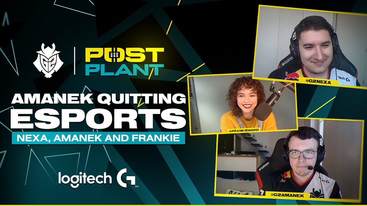 G2 Post Plant With nexa, AmaNEk and Frankie | AmaNEk Quitting Esports ...