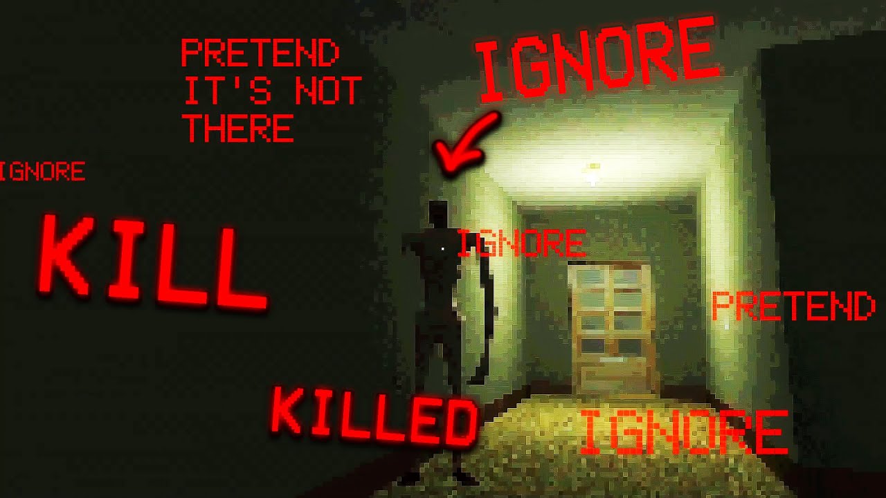 Ignore The MONSTER Behind You Or DIE.. - YouTube