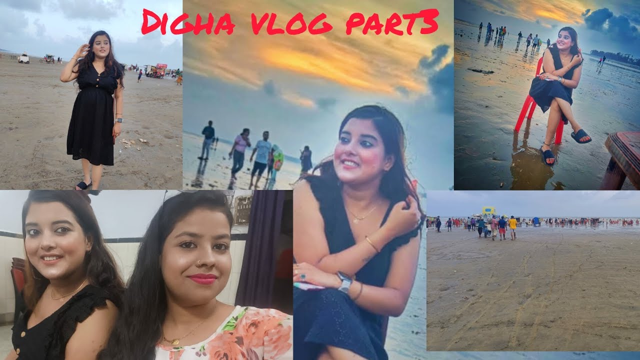 Digha vlog || udaipur 🌊||bengali vlog ||digha tour ️||new digha vlog|| old digha sea beach 😍 ...
