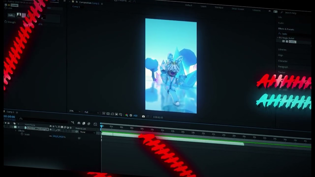 after effects u_ice #roblox - YouTube