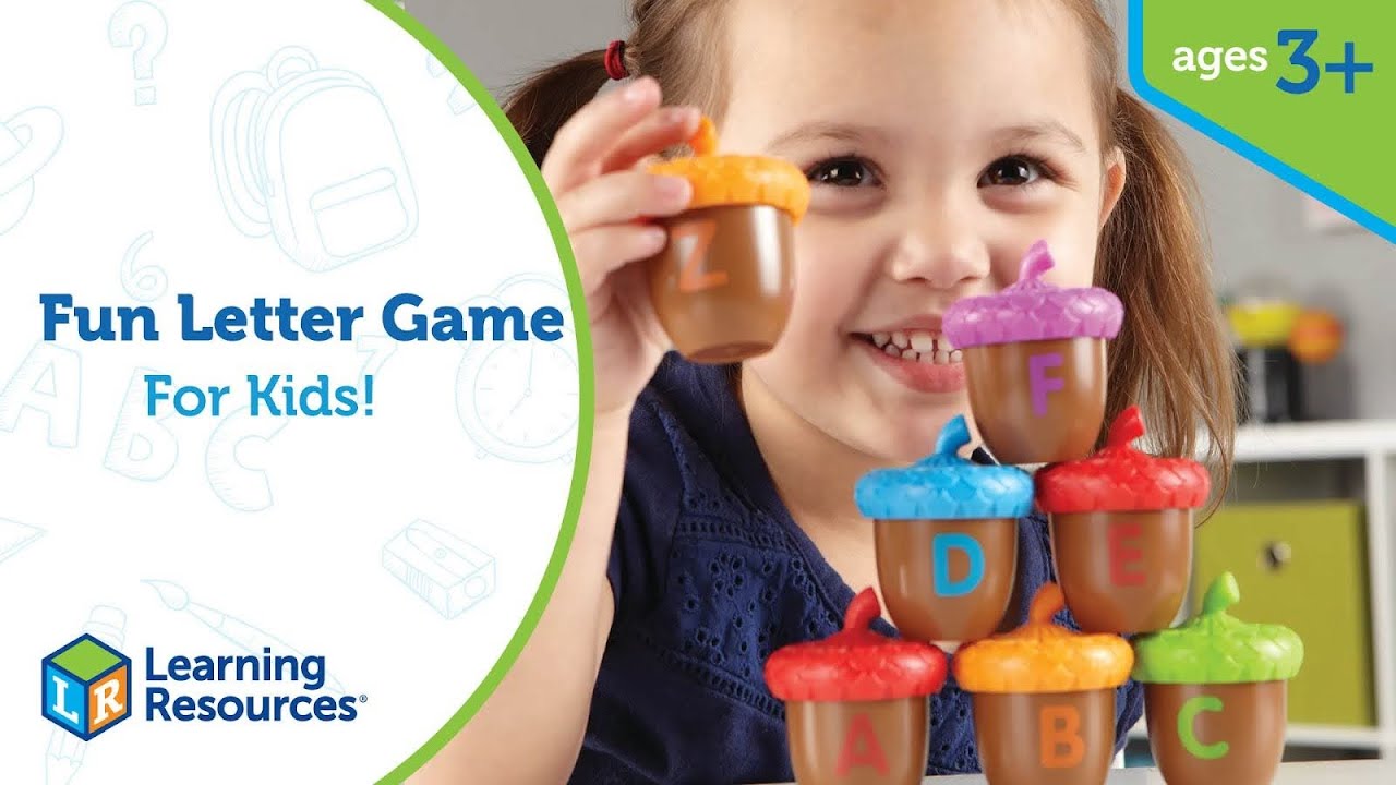 Learn ABC’s with Alphabet Acorns Activity Set! | Learning Resources ...