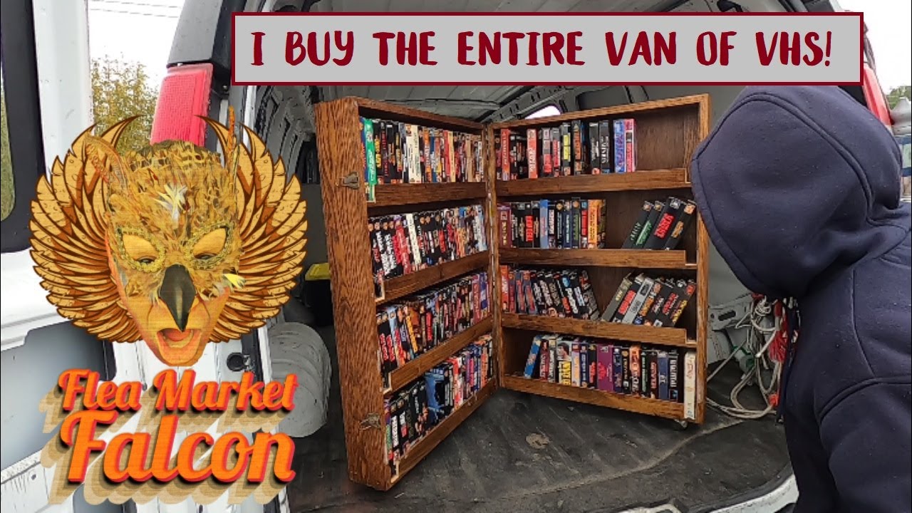 Flea Market Falcon Buys a Van Full of VHS - YouTube